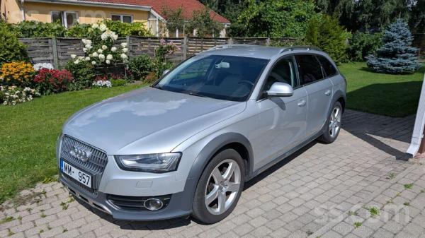 Grey Audi A4 2014 in Riga, with an engine capacity of 2.00 L and mileage of 225 thousand km for 11350 €, photo 1 on AUTOMOTO.COM.LV