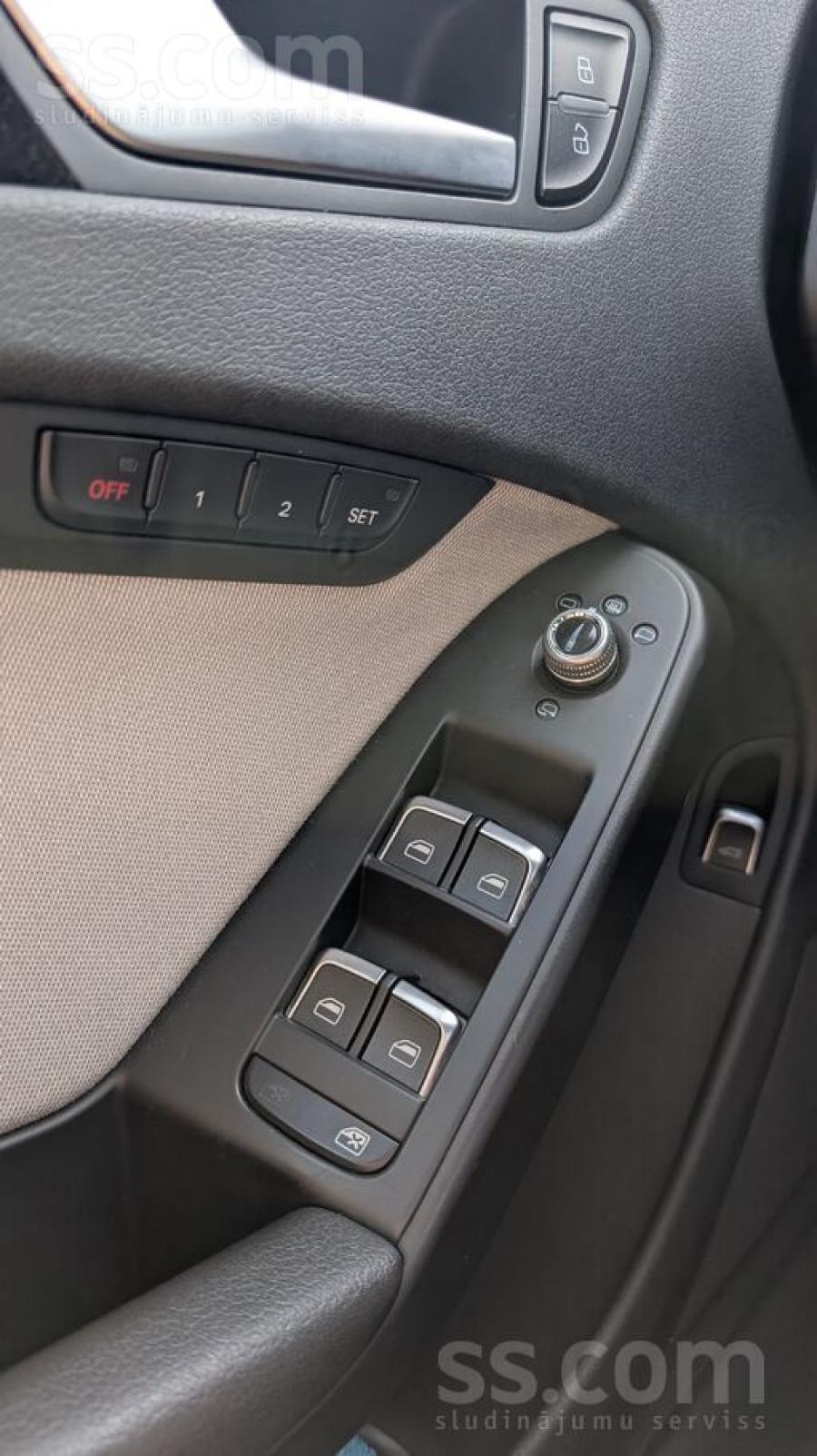 Pelēks Audi A4 2014 Rīga, ar dzinēja tilpumu 2.00 L un nobraukumu 225 tūkst. km par 11350 €, foto 16 vietnē AUTOMOTO.COM.LV