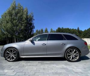 Grey Audi A4 2014 in Kazlu Ruda, with an engine capacity of 1.97 L and mileage of 289 thousand km for 7350 €, photo  on AUTOMOTO.COM.LV
