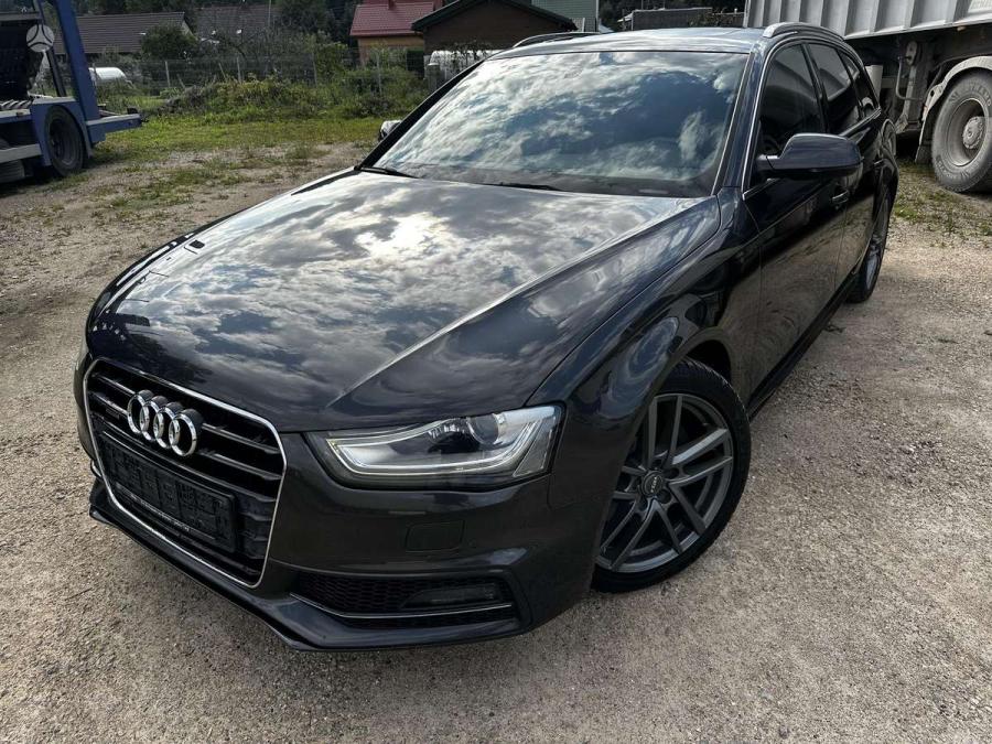 Grey Audi A4 2014 in Prienai, with an engine capacity of 2.97 L and mileage of 305 thousand km for 7700 €, photo 3 on AUTOMOTO.COM.LV