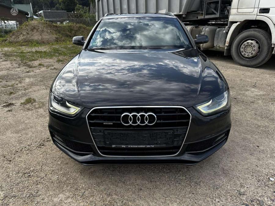 Grey Audi A4 2014 in Prienai, with an engine capacity of 2.97 L and mileage of 305 thousand km for 7700 €, photo 5 on AUTOMOTO.COM.LV