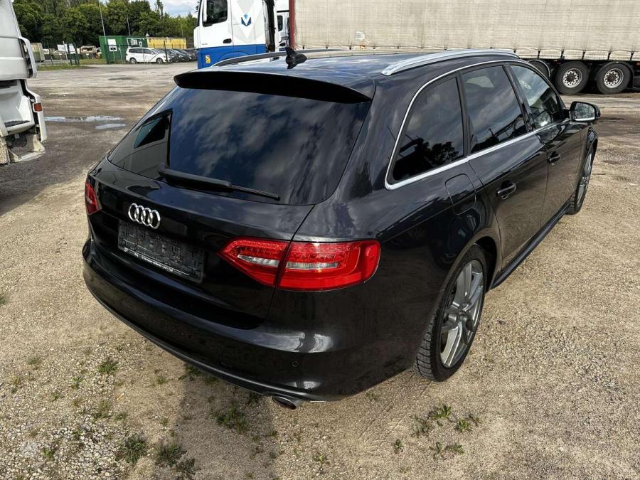 Grey Audi A4 2014 in Prienai, with an engine capacity of 2.97 L and mileage of 305 thousand km for 7700 €, photo 8 on AUTOMOTO.COM.LV