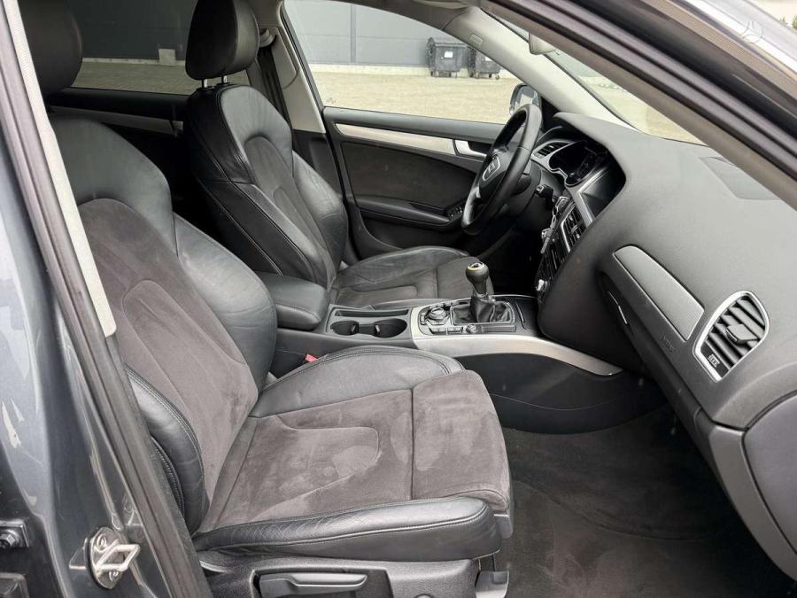 Grey Audi A4 2014 in Siauliai, with an engine capacity of 1.97 L and mileage of 270 thousand km for 5700 €, photo 10 on AUTOMOTO.COM.LV