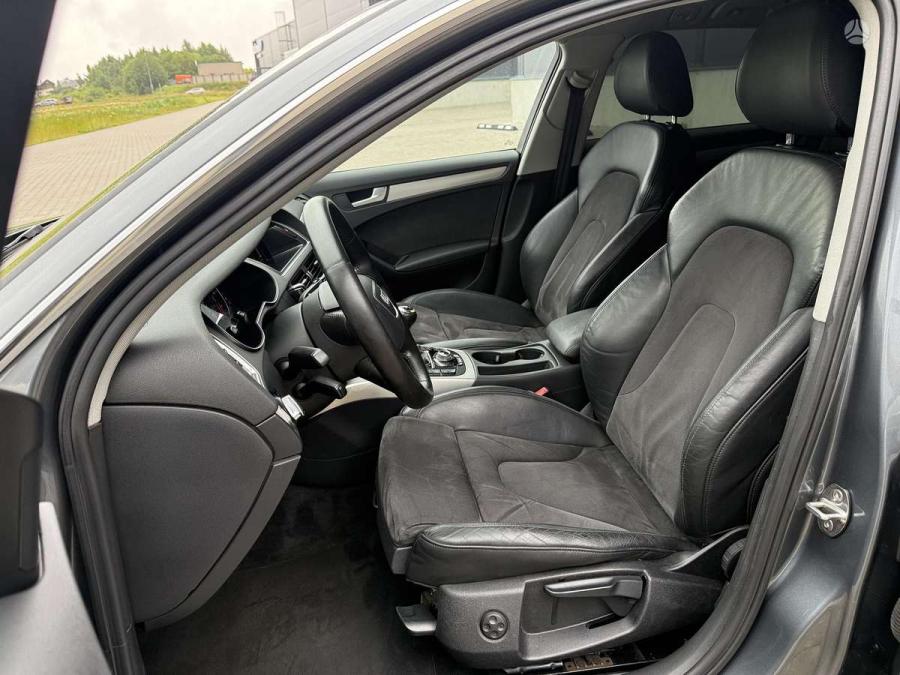 Grey Audi A4 2014 in Siauliai, with an engine capacity of 1.97 L and mileage of 270 thousand km for 5700 €, photo 14 on AUTOMOTO.COM.LV
