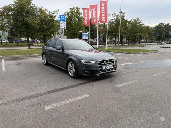 Audi A4 2014 in Jonava on AUTOMOTO.COM.LV Grey Audi A4 2014 in Jonava, with an engine capacity of 2.00 L and mileage of 248 thousand km for 8299 €, photo 1 on AUTOMOTO.COM.LV
