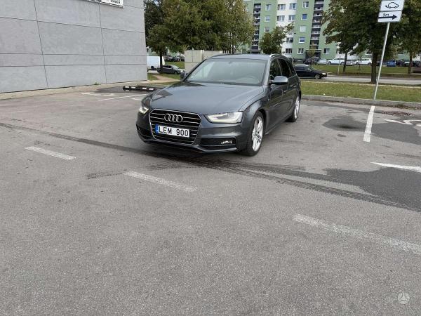 Audi A4 2014 in Jonava on AUTOMOTO.COM.LV Grey Audi A4 2014 in Jonava, with an engine capacity of 2.00 L and mileage of 248 thousand km for 8299 €, photo 8 on AUTOMOTO.COM.LV