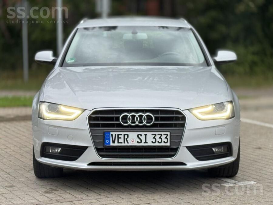 Grey Audi A4 2014 in Jurmala, with an engine capacity of 1.80 L and mileage of 301 thousand km for 7590 €, photo 4 on AUTOMOTO.COM.LV