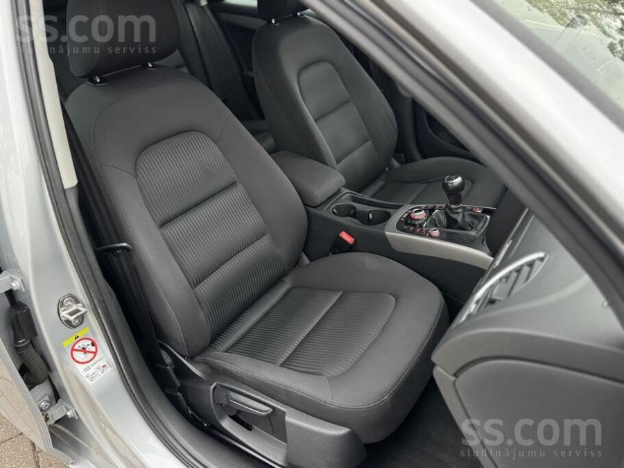 Grey Audi A4 2014 in Jurmala, with an engine capacity of 1.80 L and mileage of 301 thousand km for 7590 €, photo 9 on AUTOMOTO.COM.LV