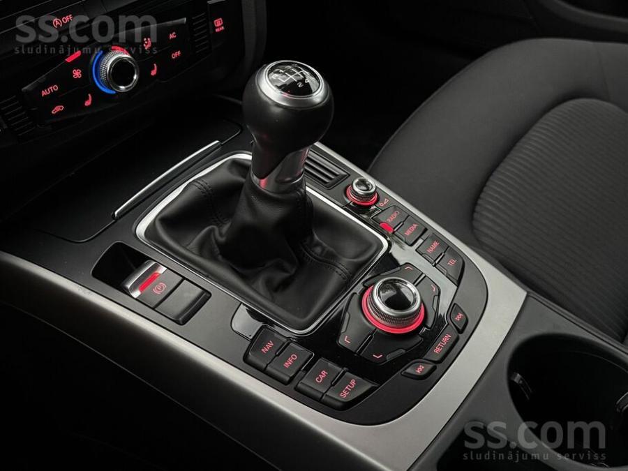 Grey Audi A4 2014 in Jurmala, with an engine capacity of 1.80 L and mileage of 301 thousand km for 7590 €, photo 14 on AUTOMOTO.COM.LV