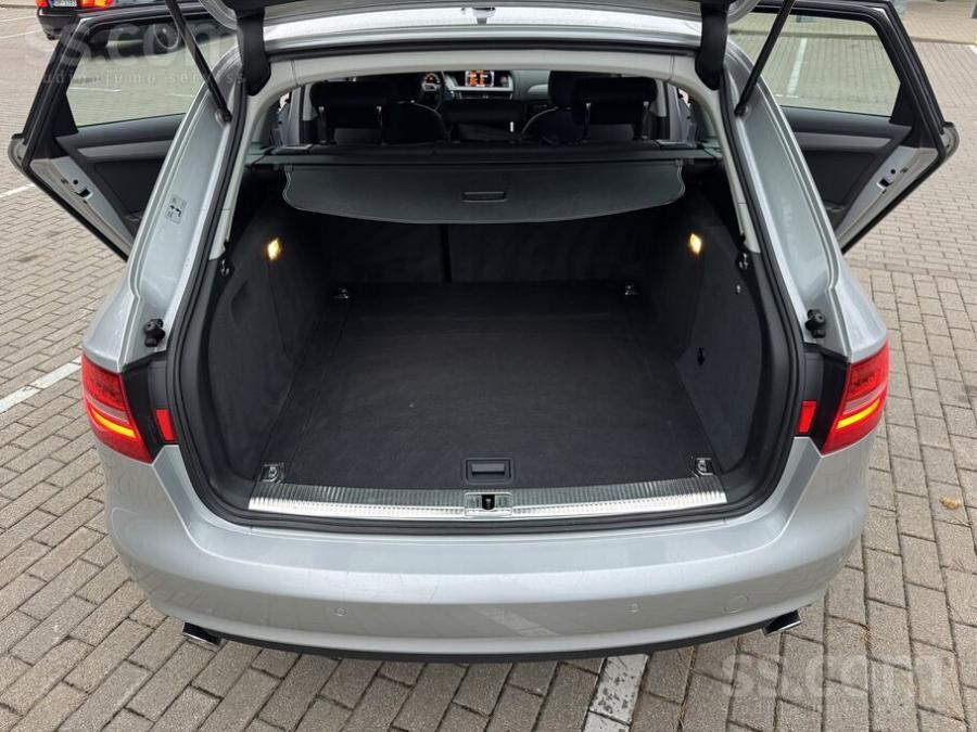 Grey Audi A4 2014 in Jurmala, with an engine capacity of 1.80 L and mileage of 301 thousand km for 7590 €, photo 20 on AUTOMOTO.COM.LV