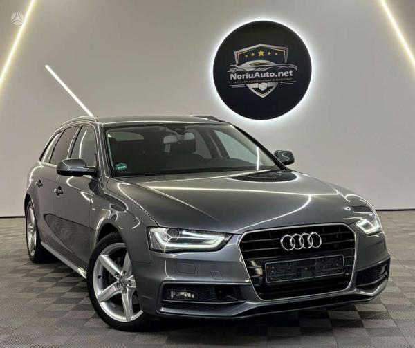 Audi A4 2014 in Marijampole on AUTOMOTO.COM.LV Grey Audi A4 2014 in Marijampole, with an engine capacity of 1.97 L and mileage of 300 thousand km for 8650 €, photo 1 on AUTOMOTO.COM.LV