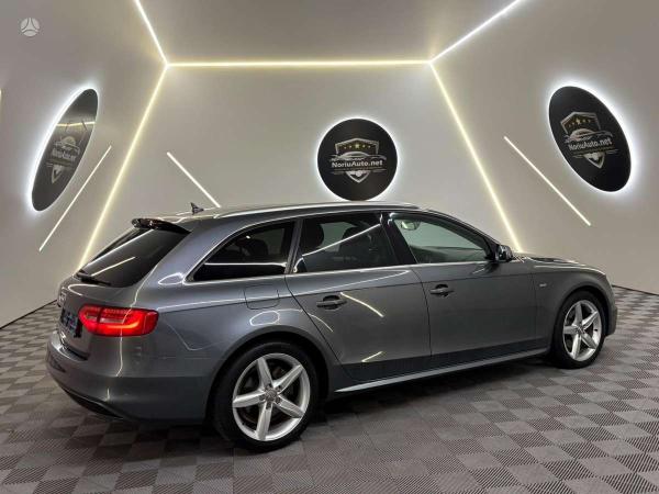 Audi A4 2014 in Marijampole on AUTOMOTO.COM.LV Grey Audi A4 2014 in Marijampole, with an engine capacity of 1.97 L and mileage of 300 thousand km for 8650 €, photo 8 on AUTOMOTO.COM.LV
