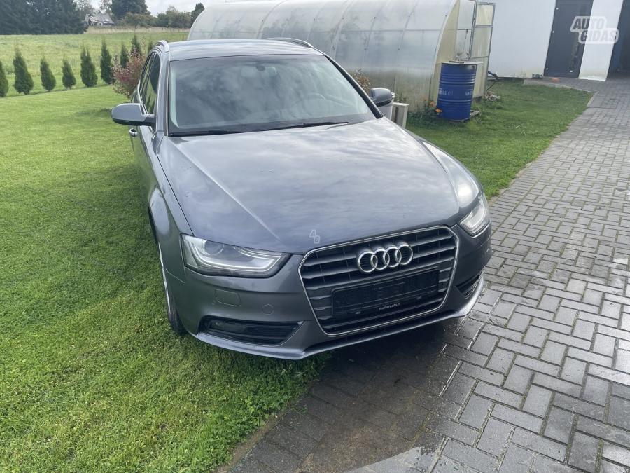Grey Audi A4 2014 in Plunge, with an engine capacity of 2.00 L and mileage of 403 thousand km for 5200 €, photo 3 on AUTOMOTO.COM.LV
