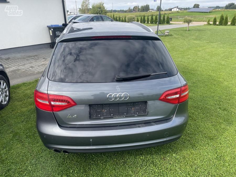 Grey Audi A4 2014 in Plunge, with an engine capacity of 2.00 L and mileage of 403 thousand km for 5200 €, photo 14 on AUTOMOTO.COM.LV