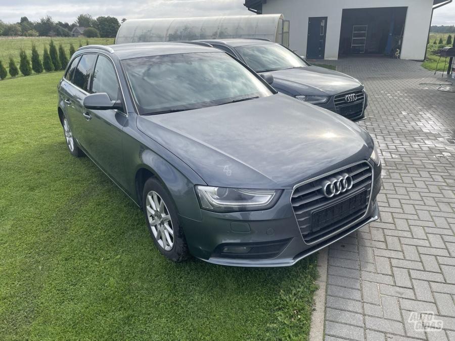 Grey Audi A4 2014 in Plunge, with an engine capacity of 2.00 L and mileage of 403 thousand km for 5200 €, photo 15 on AUTOMOTO.COM.LV