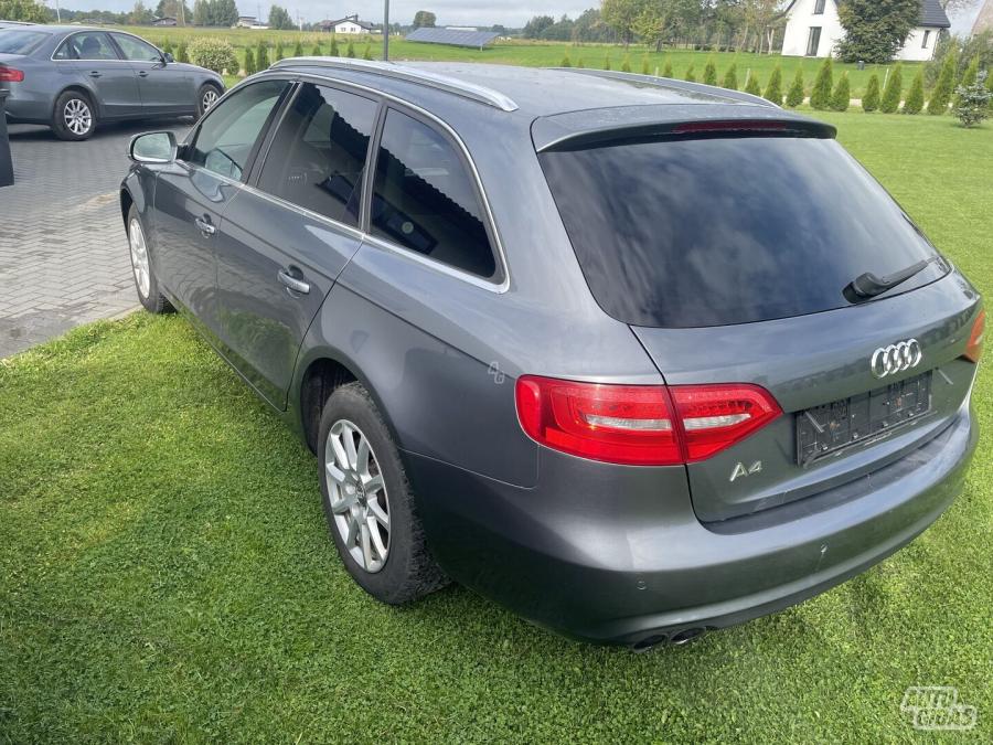 Grey Audi A4 2014 in Plunge, with an engine capacity of 2.00 L and mileage of 403 thousand km for 5200 €, photo 16 on AUTOMOTO.COM.LV