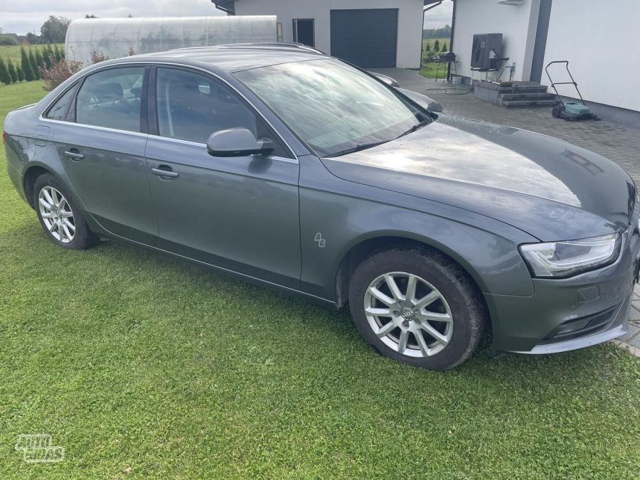 Grey Audi A4 2014 in Plunge, with an engine capacity of 2.00 L and mileage of 403 thousand km for 5200 €, photo 24 on AUTOMOTO.COM.LV