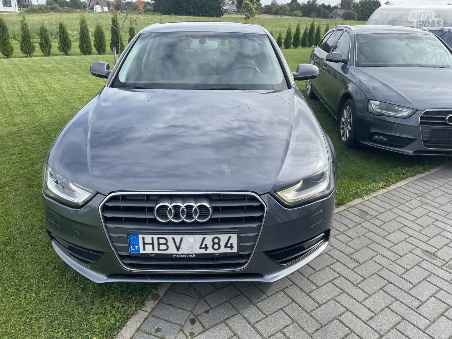 Grey Audi A4 2014 in Plunge, with an engine capacity of 2.00 L and mileage of 403 thousand km for 5200 €, photo 26 on AUTOMOTO.COM.LV