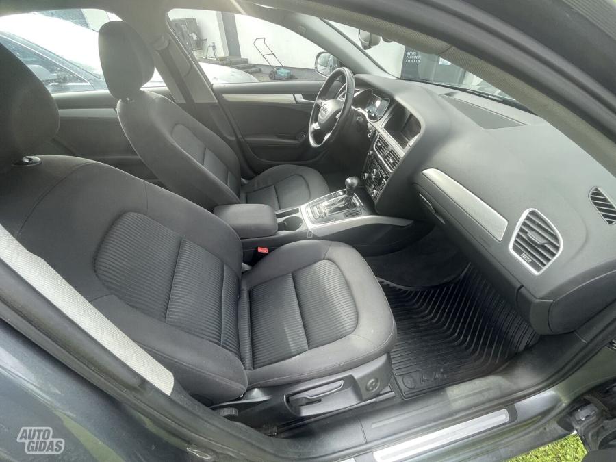 Grey Audi A4 2014 in Plunge, with an engine capacity of 2.00 L and mileage of 403 thousand km for 5200 €, photo 27 on AUTOMOTO.COM.LV
