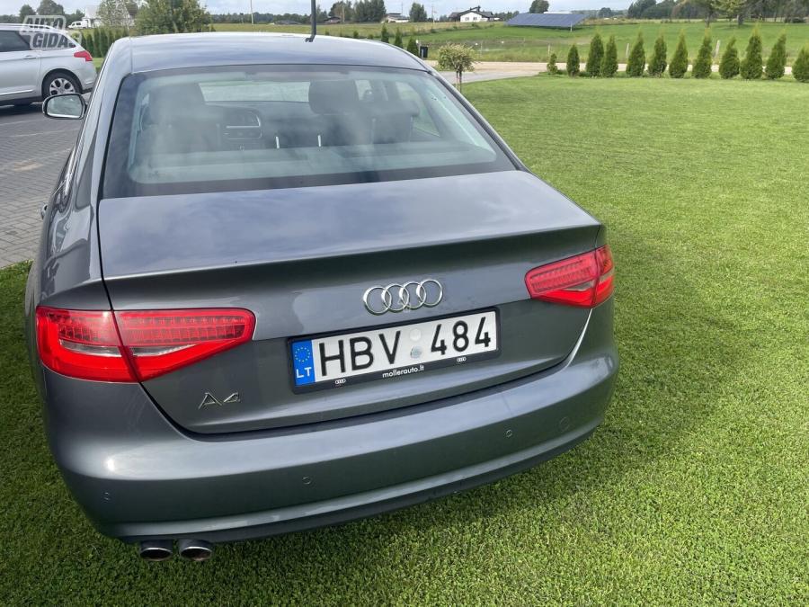 Grey Audi A4 2014 in Plunge, with an engine capacity of 2.00 L and mileage of 403 thousand km for 5200 €, photo 34 on AUTOMOTO.COM.LV