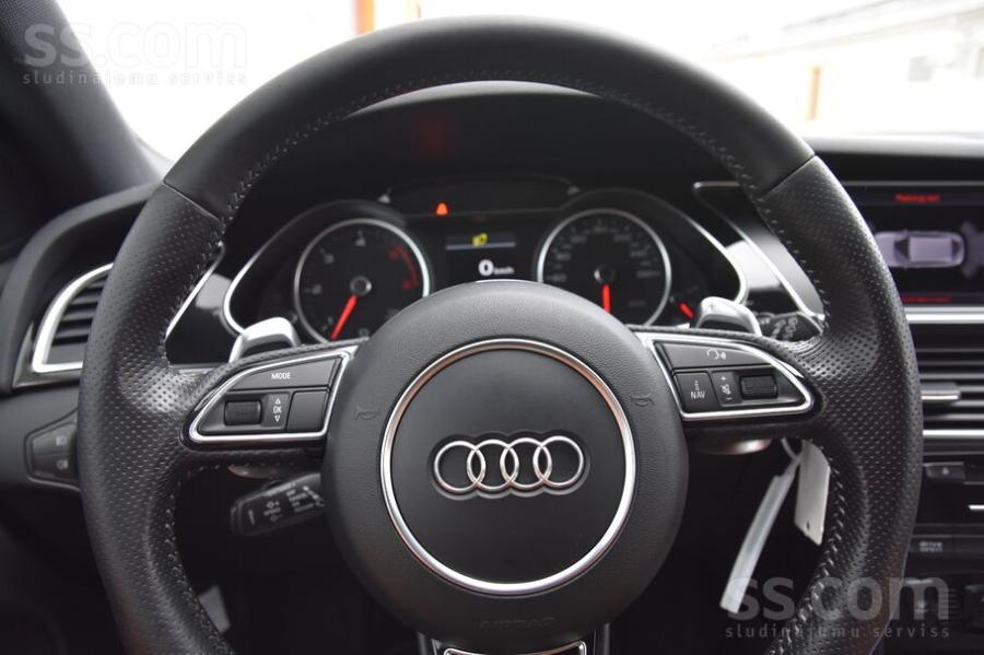 Pelēks Audi A4 2014 Rīga, ar dzinēja tilpumu 3.00 L un nobraukumu 212 tūkst. km par 11990 €, foto 26 vietnē AUTOMOTO.COM.LV