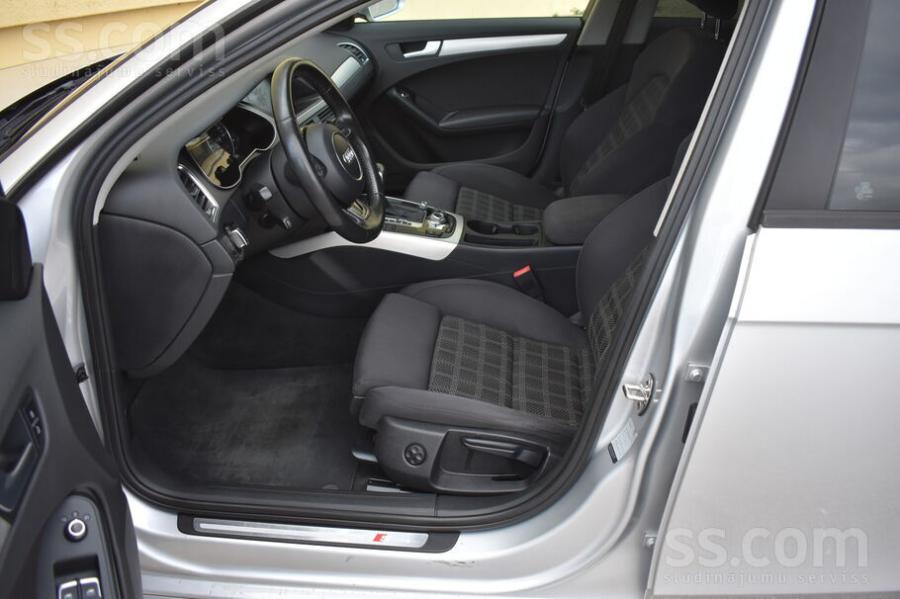 Pelēks Audi A4 2014 Talsi, ar dzinēja tilpumu 2.00 L un nobraukumu 294 tūkst. km par 7200 €, foto 7 vietnē AUTOMOTO.COM.LV
