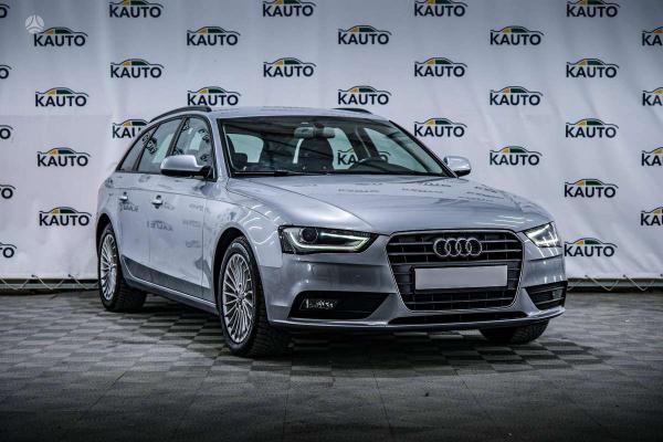 Audi A4 2014 in Kaunas on AUTOMOTO.COM.LV Grey Audi A4 2014 in Kaunas, with an engine capacity of 2.00 L and mileage of 273 thousand km for 8890 €, photo 3 on AUTOMOTO.COM.LV