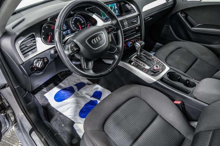 Pelēks Audi A4 2014 Kauņa, ar dzinēja tilpumu 2.00 L un nobraukumu 273 tūkst. km par 8890 €, foto 6 vietnē AUTOMOTO.COM.LV