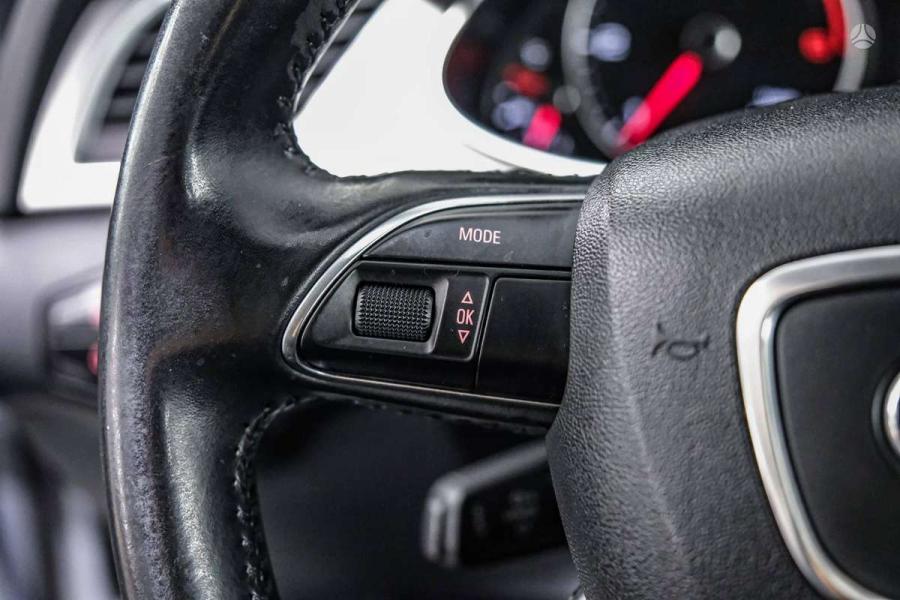 Pelēks Audi A4 2014 Kauņa, ar dzinēja tilpumu 2.00 L un nobraukumu 273 tūkst. km par 8890 €, foto 15 vietnē AUTOMOTO.COM.LV