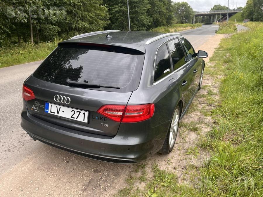 Pelēks Audi A4 2015 Rīga, ar dzinēja tilpumu 2.00 L un nobraukumu 316 tūkst. km par 11400 €, foto 7 vietnē AUTOMOTO.COM.LV