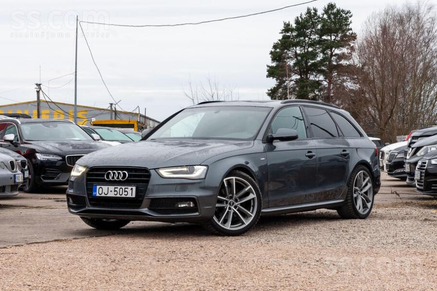 Pelēks Audi A4 2015 Rīga, ar dzinēja tilpumu 2.00 L un nobraukumu 198 tūkst. km par 11995 €, foto 3 vietnē AUTOMOTO.COM.LV