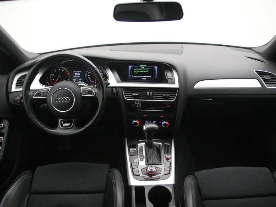 Grey Audi A4 2015 in Vilnius, with an engine capacity of 1.80 L and mileage of 219 thousand km for 12699 €, photo 2 on AUTOMOTO.COM.LV