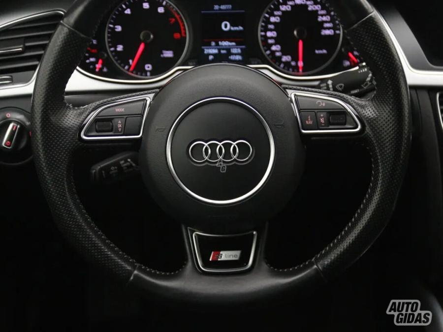 Grey Audi A4 2015 in Vilnius, with an engine capacity of 1.80 L and mileage of 219 thousand km for 12699 €, photo 18 on AUTOMOTO.COM.LV