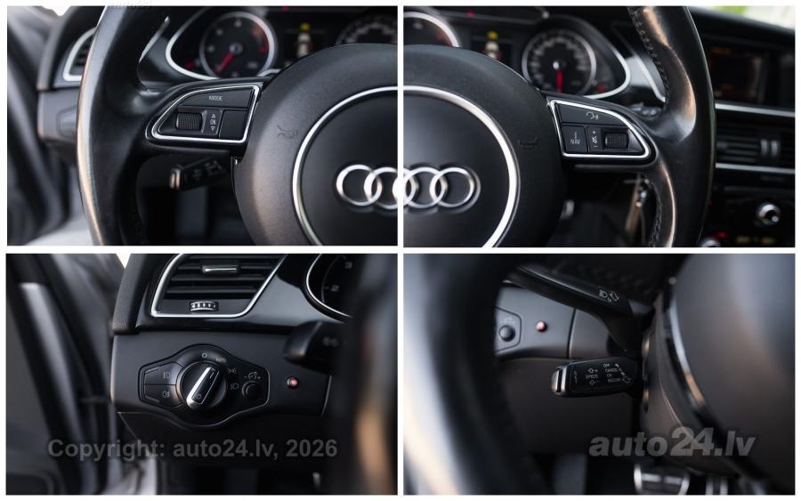 Grey Audi A4 2015 in Tallinn, with an engine capacity of 2.00 L and mileage of 255 thousand km for 7999 €, photo 17 on AUTOMOTO.COM.LV