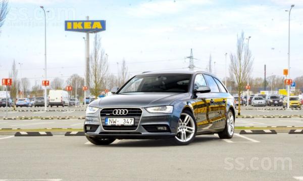 Pelēks Audi A4 2015 Rīga, ar dzinēja tilpumu 2.00 L un nobraukumu 326 tūkst. km par 8290 €, foto 1 vietnē AUTOMOTO.COM.LV