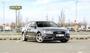 Grey Audi A4 2015 in Riga, with an engine capacity of 2.00 L and mileage of 326 thousand km for 8290 €, photo 3 on AUTOMOTO.COM.LV