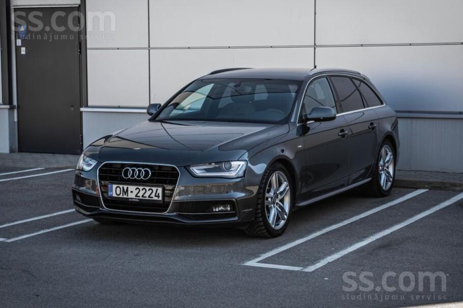 Pelēks Audi A4 2015 Rīga, ar dzinēja tilpumu 2.00 L un nobraukumu 325 tūkst. km par 9998 €, foto 1 vietnē AUTOMOTO.COM.LV