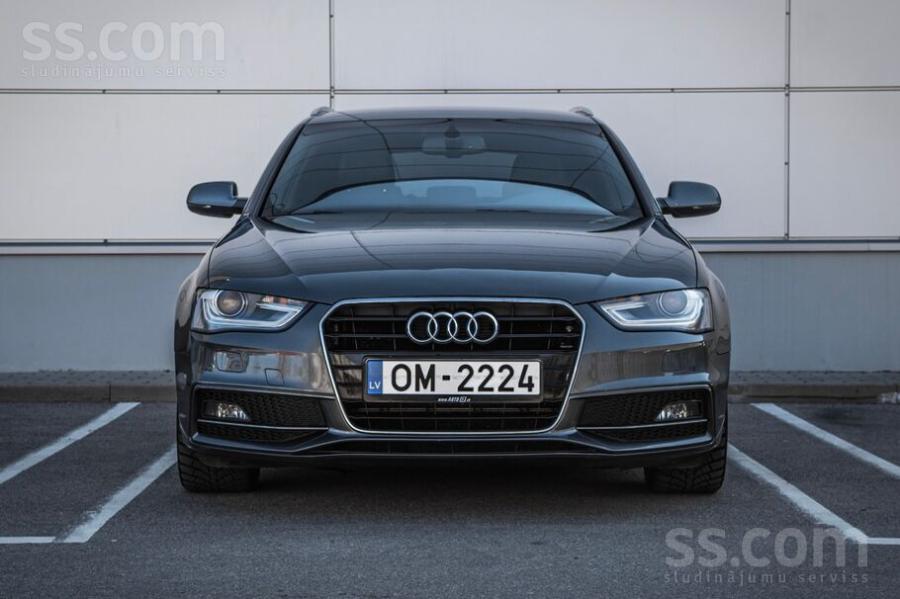 Pelēks Audi A4 2015 Rīga, ar dzinēja tilpumu 2.00 L un nobraukumu 325 tūkst. km par 9998 €, foto 3 vietnē AUTOMOTO.COM.LV