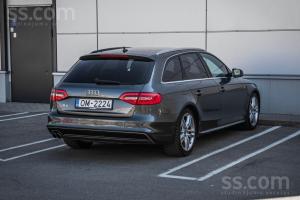 Pelēks Audi A4 2015 Rīga, ar dzinēja tilpumu 2.00 L un nobraukumu 325 tūkst. km par 9998 €, foto 6 vietnē AUTOMOTO.COM.LV