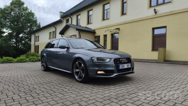Pelēks Audi A4 2015 Cēsis, ar dzinēja tilpumu 3.00 L un nobraukumu 314 tūkst. km par 11500 €, foto 1 vietnē AUTOMOTO.COM.LV