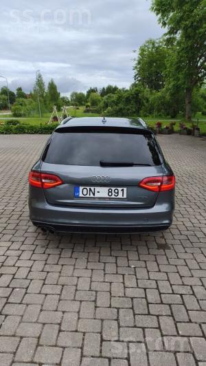 Pelēks Audi A4 2015 Cēsis, ar dzinēja tilpumu 3.00 L un nobraukumu 314 tūkst. km par 11500 €, foto 4 vietnē AUTOMOTO.COM.LV