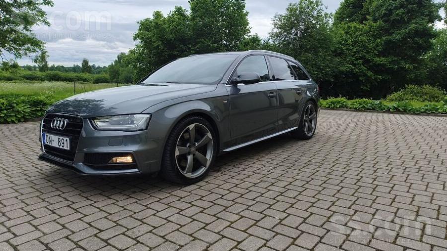 Pelēks Audi A4 2015 Cēsis, ar dzinēja tilpumu 3.00 L un nobraukumu 314 tūkst. km par 11500 €, foto 8 vietnē AUTOMOTO.COM.LV