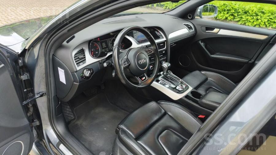 Pelēks Audi A4 2015 Cēsis, ar dzinēja tilpumu 3.00 L un nobraukumu 314 tūkst. km par 11500 €, foto 12 vietnē AUTOMOTO.COM.LV