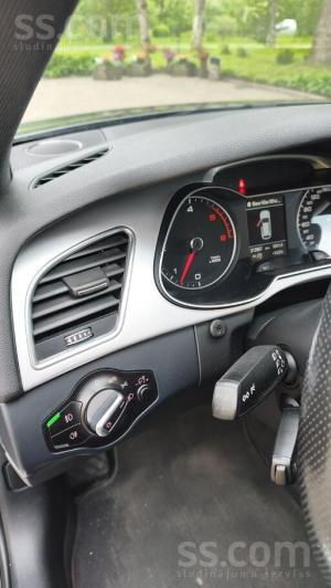Pelēks Audi A4 2015 Cēsis, ar dzinēja tilpumu 3.00 L un nobraukumu 314 tūkst. km par 11500 €, foto 13 vietnē AUTOMOTO.COM.LV