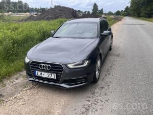 Grey Audi A4 2015 in Riga, with an engine capacity of 2.00 L and mileage of 316 thousand km for 10550 €, photo  on AUTOMOTO.COM.LV