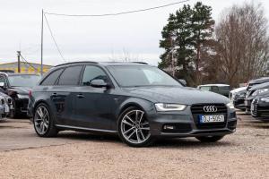 Grey Audi A4 2015 in Riga, with an engine capacity of 2.00 L and mileage of 198 thousand km for 11500 €, photo  on AUTOMOTO.COM.LV
