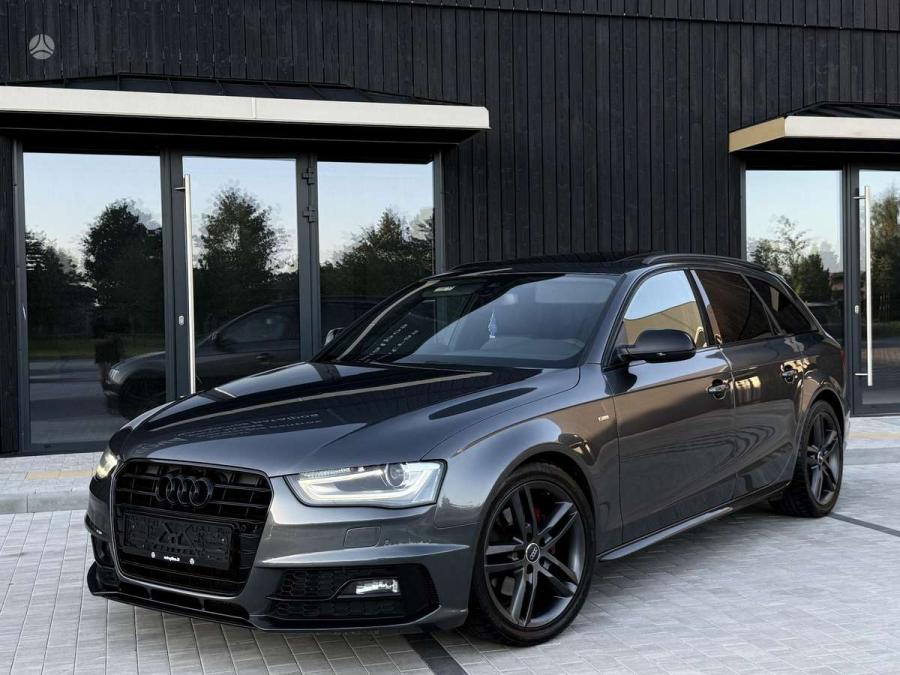 Grey Audi A4 2015 in Siauliai, with an engine capacity of 1.97 L and mileage of 258 thousand km for 9990 €, photo 1 on AUTOMOTO.COM.LV