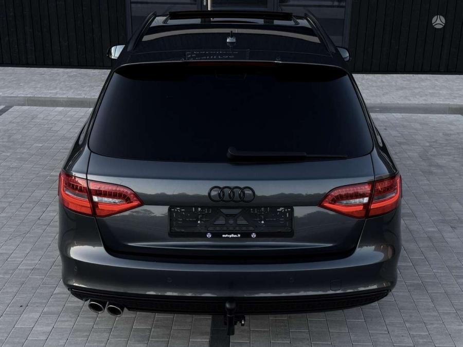 Grey Audi A4 2015 in Siauliai, with an engine capacity of 1.97 L and mileage of 258 thousand km for 9990 €, photo 9 on AUTOMOTO.COM.LV