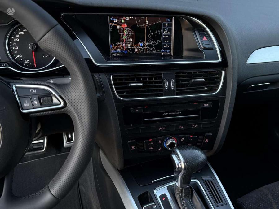 Grey Audi A4 2015 in Siauliai, with an engine capacity of 1.97 L and mileage of 258 thousand km for 9990 €, photo 18 on AUTOMOTO.COM.LV