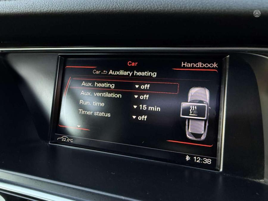 Grey Audi A4 2015 in Siauliai, with an engine capacity of 1.97 L and mileage of 258 thousand km for 9990 €, photo 32 on AUTOMOTO.COM.LV